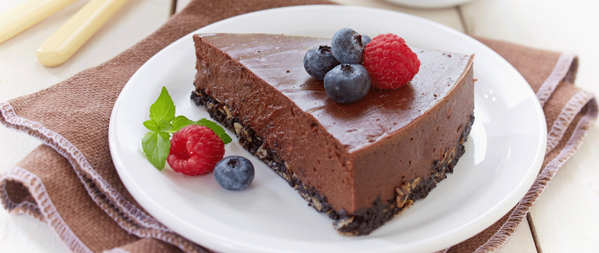 À L’ÉTAT BRUT[MC] – Gâteau au fromage au chocolat