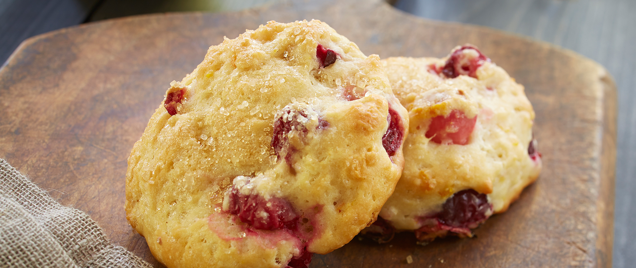 À L’ÉTAT BRUT[MC] – Biscuits aux canneberges